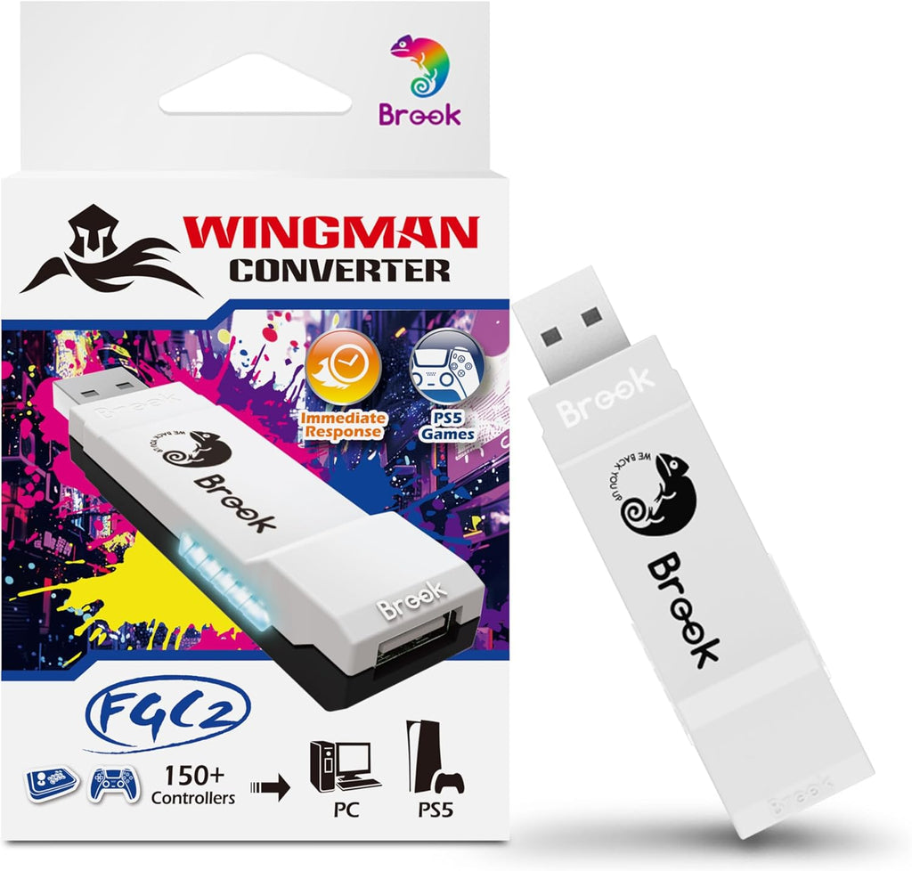 Brook Wingman FGC 2 Wired Controller for PS5/PC – Flashback Limited ...