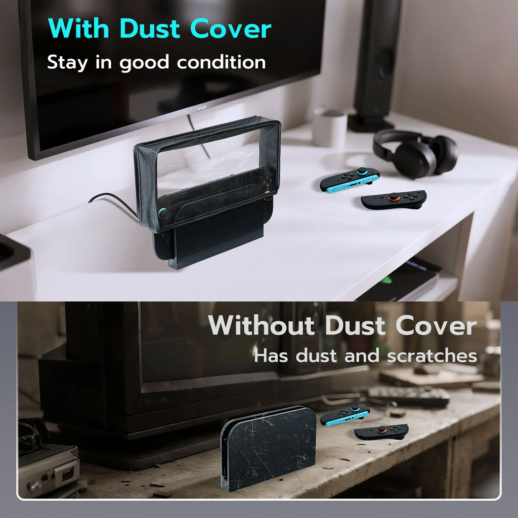 Transparent Protective Dust Cover for Nintendo Switch 2 – Flashback ...