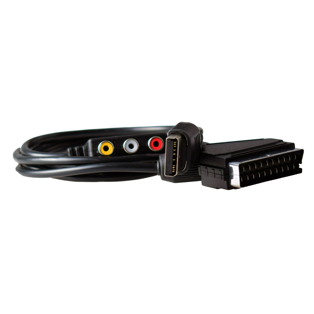 2 in 1 RGB SCART + AV RCA Output Cable Cord for Sega Dreamcast ...