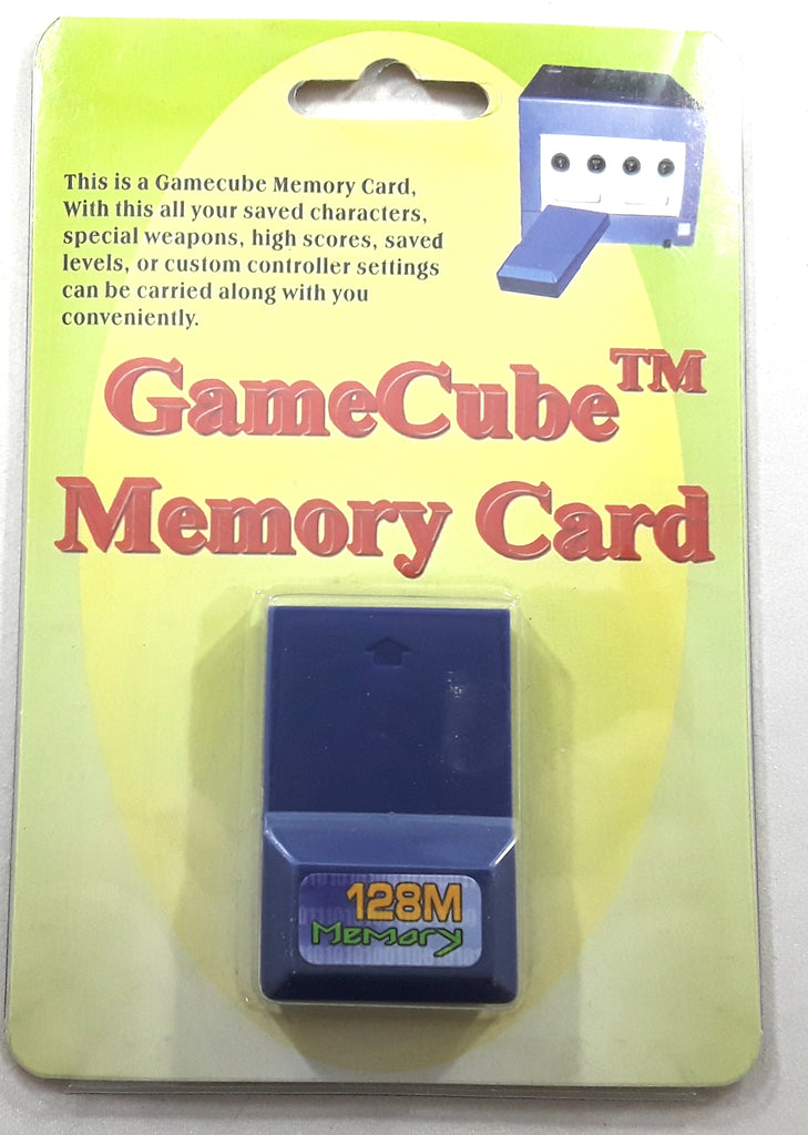 Game Cube 128MB Memory Card – Flashback Limited - Repair, Replay, Relive
