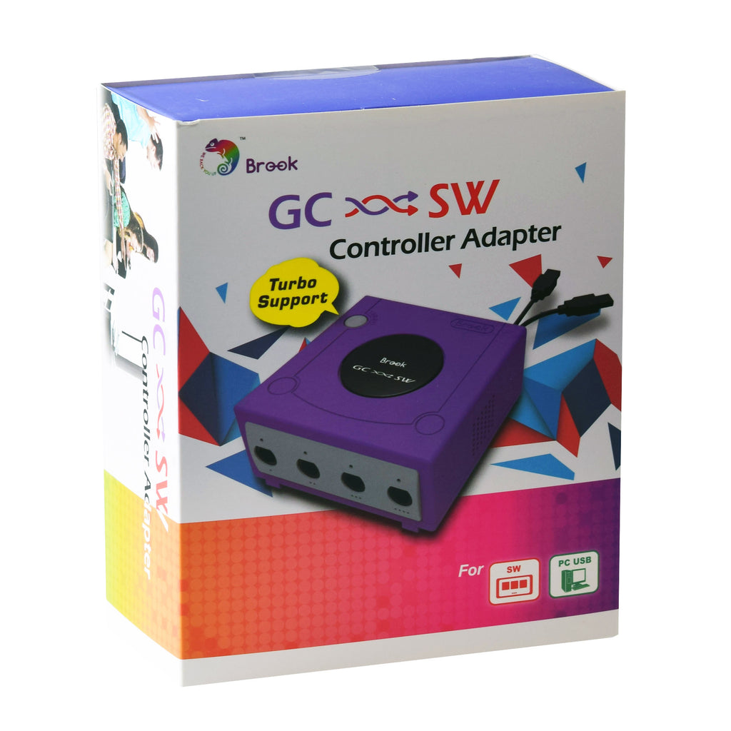 Brook 4 Ports Gamecube Controller Adapter for Gamecube to Switch PC ...
