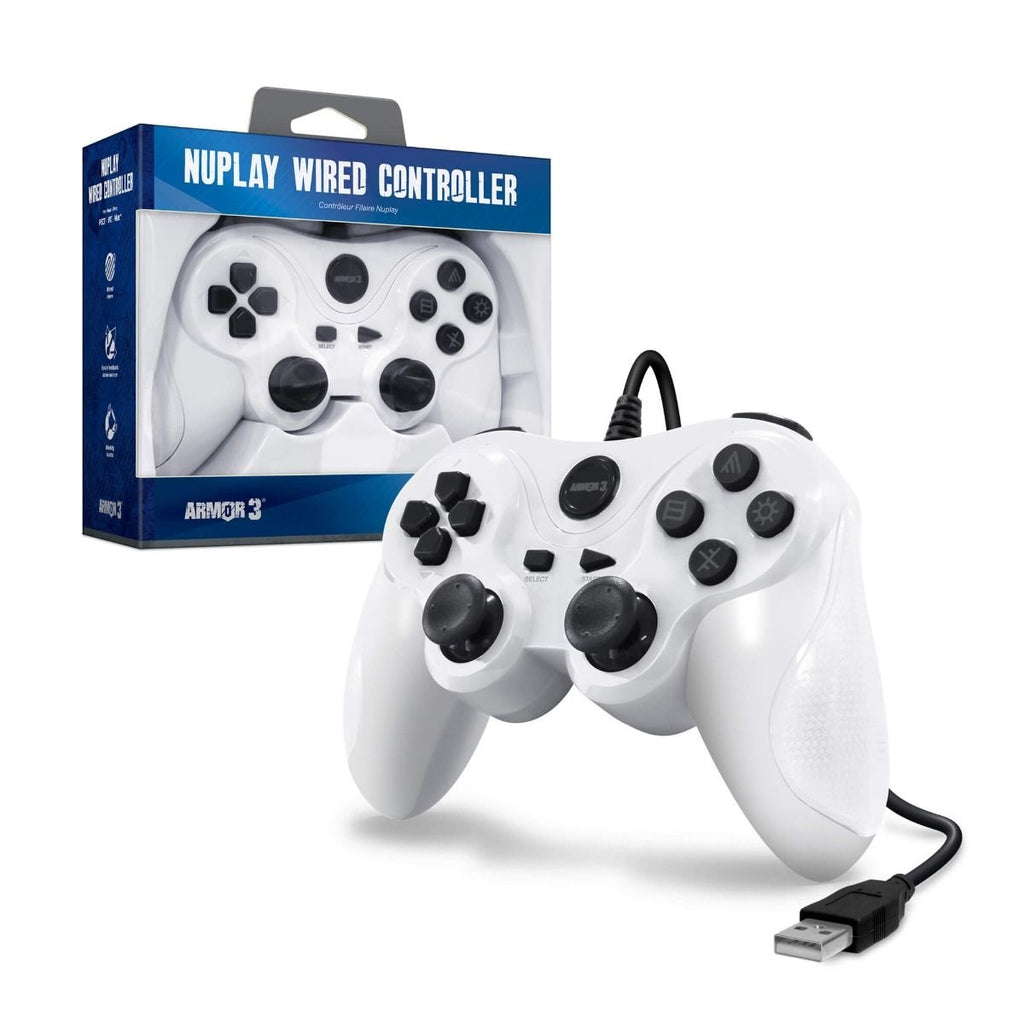 Armor3 NuPlay Wired Game Controller For the Playstation 3 – Flashback ...
