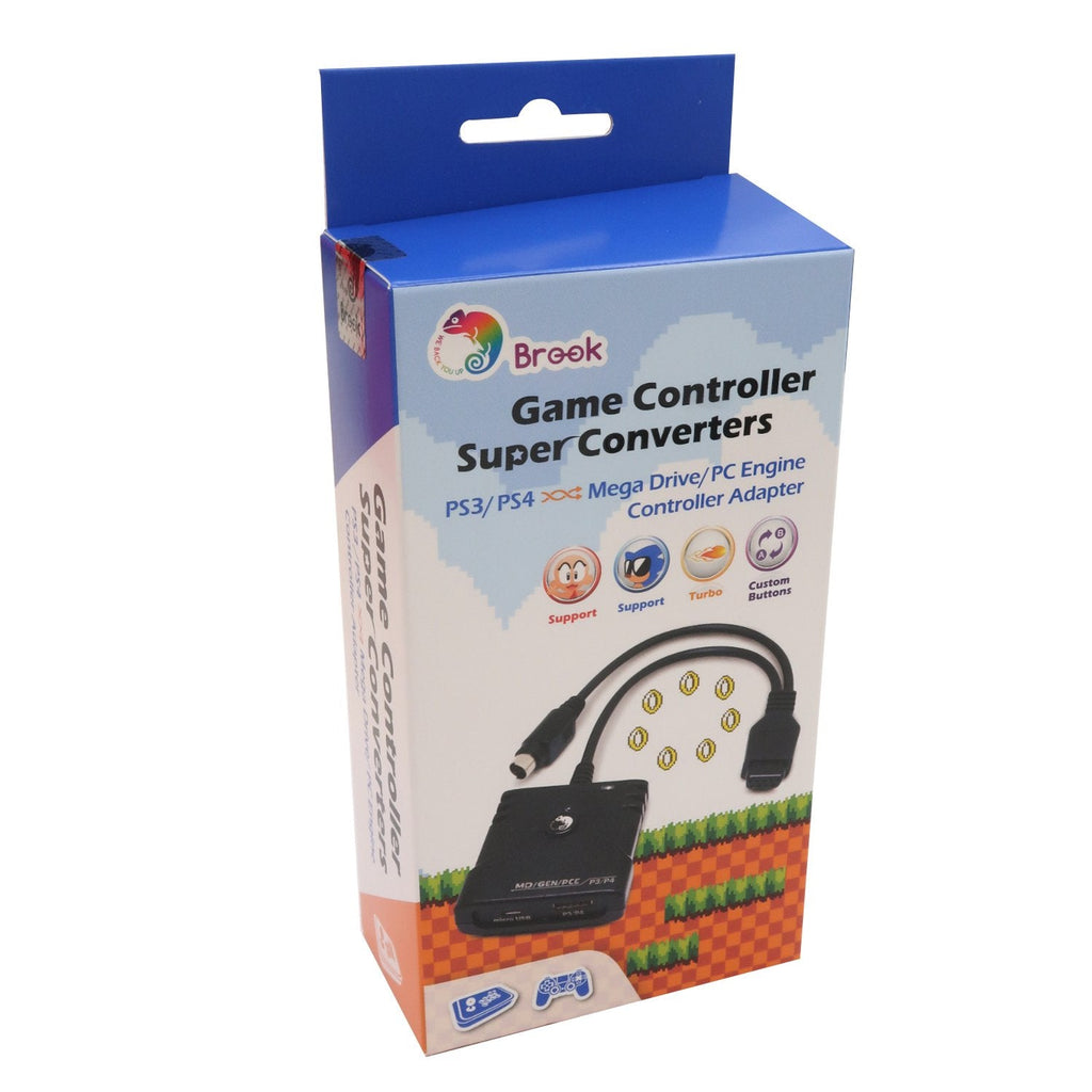 Brook Super Converter PS3 PS4 to Genesis/MegaDrive and PC-Engine ...