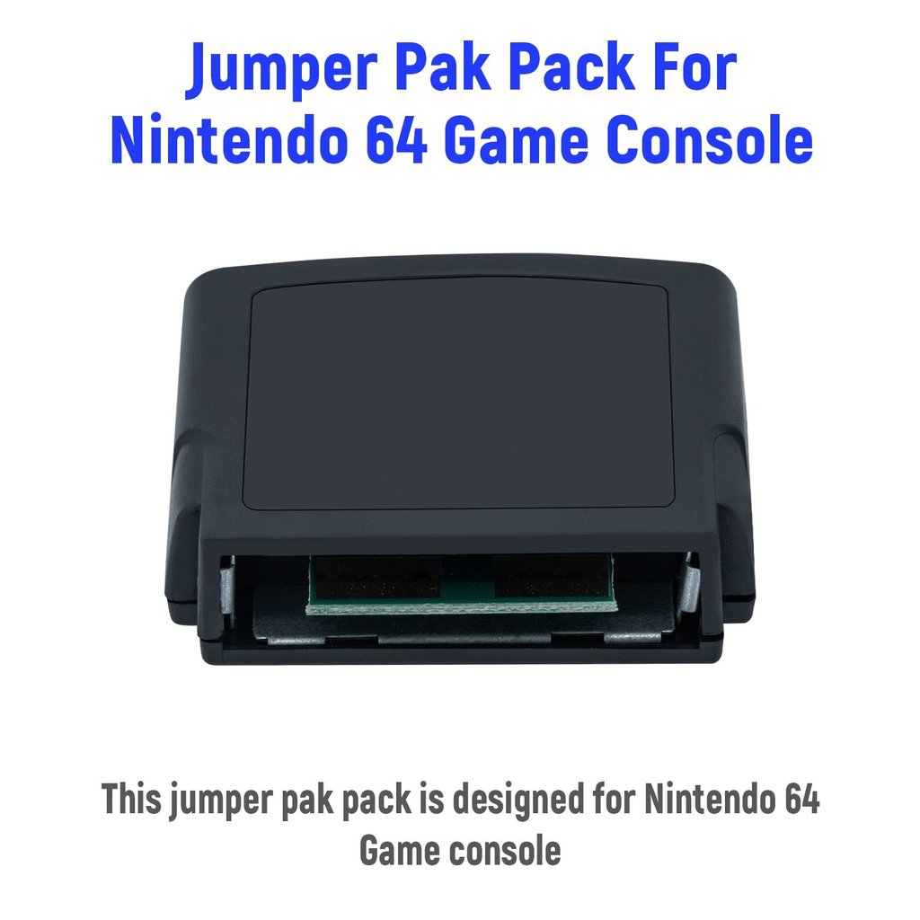Memory Jumper Pack for N64 – Flashback Limited - Repair, Replay, Relive