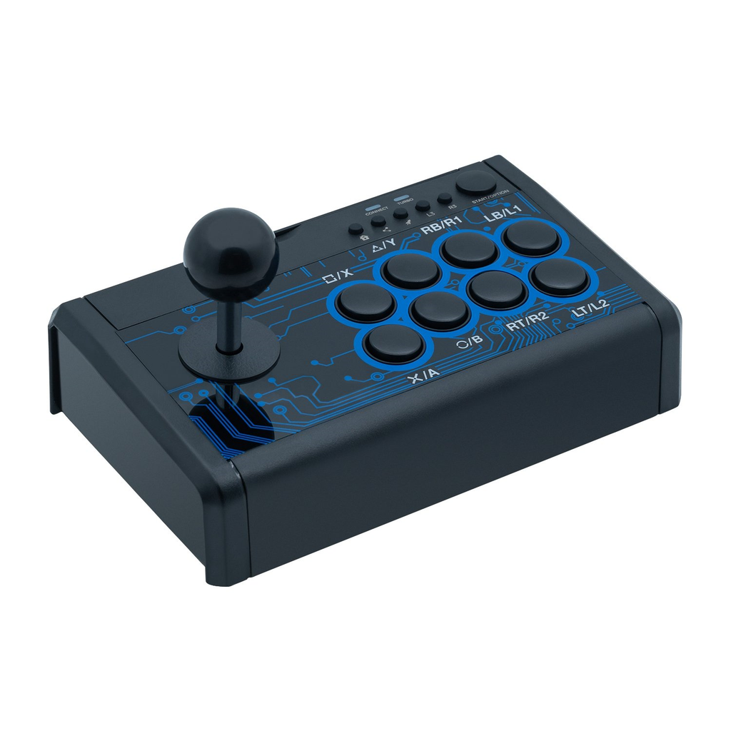 Dobe 7 in 1 Mini Arcade Fighting Stick for PS4/PS3/XBO/360/Switch/PC/A ...